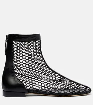 SOULIERS MARTINEZ Maxima Mesh Ankle Boots