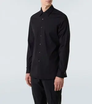 Prada Cotton-blend Shirt - Black
