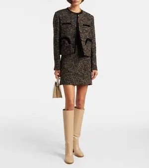 GIANVITO ROSSI Santiago 60 Leather Knee-high Boots