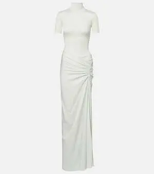 Christopher Esber Fusion Ruched Gown