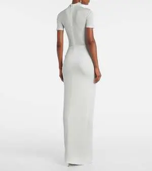 Christopher Esber Fusion Ruched Gown