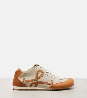 Loewe Ballet Runner 2.0 Suede Trainers - Brown