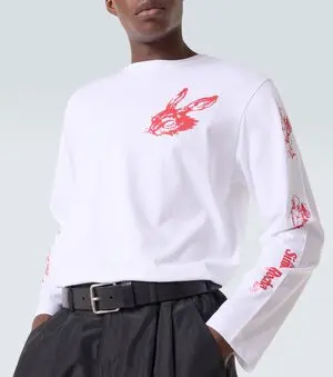 Simone Rocha Tortoise & Hare Cotton Jersey T-shirt