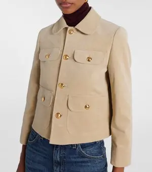 NILI LOTAN Chamonix Cotton-blend Jacket