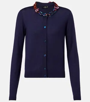 Etro Crew Neck Cardigans For Women