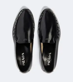 Prada Leather Loafers