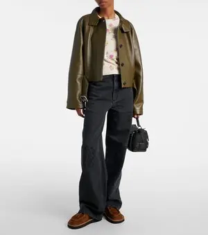 Loewe Anagram Wide-leg Jeans