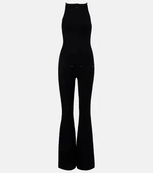 COURREGES Logo Jumpsuit - Black