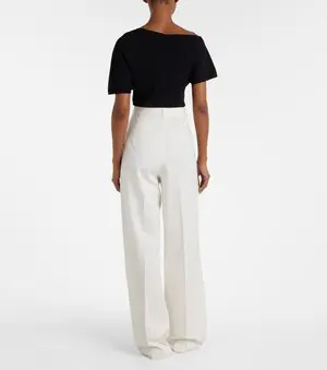 RÓHE Wool-blend Wide-leg Trousers