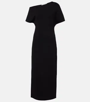 RÓHE Knitted One-shoulder Midi Dress