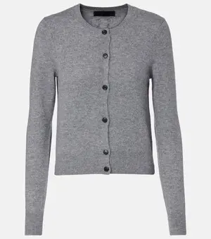 NILI LOTAN Cashmere Cardigan - Grey