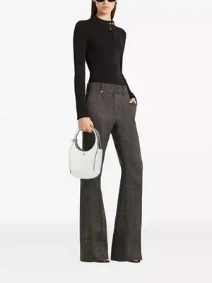 COURREGES Metallic Shoulder Bag - Grey