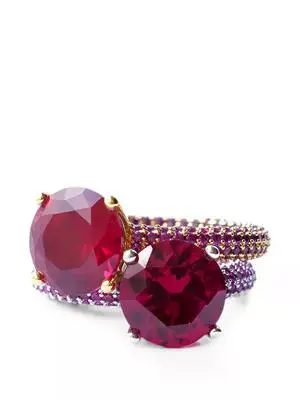 IZABEL DISPLAY Mega Circle Pavé Ring