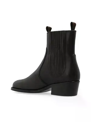 LEMAIRE Leather Chelsea Boots - Brown