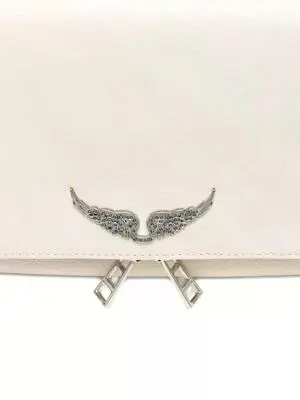 Zadig&Voltaire Rock Leather Crossbody Bag - Neutrals