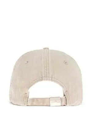 Stone Island Logo-embroidered Baseball Cap - Neutrals