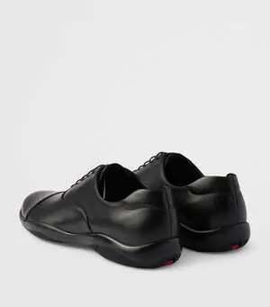 Prada Toblach Laced Loafers