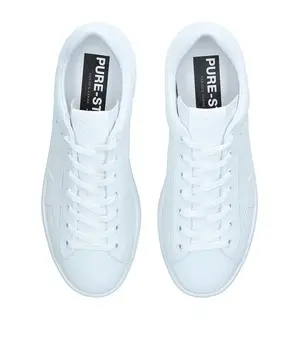 GOLDEN GOOSE Purestar Low-top Leather Sneakers - White