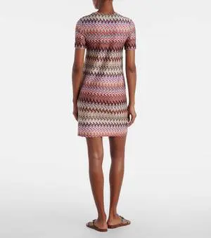 Missoni Zig Zag Lame Minidress