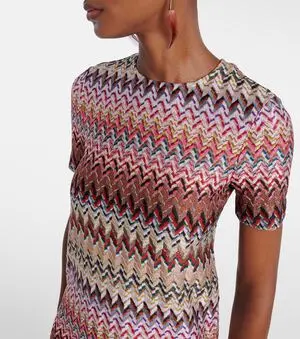 Missoni Zig Zag Lame Minidress