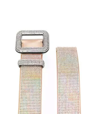 Benedetta Bruzziches Crystal Embellished Belt - Silver