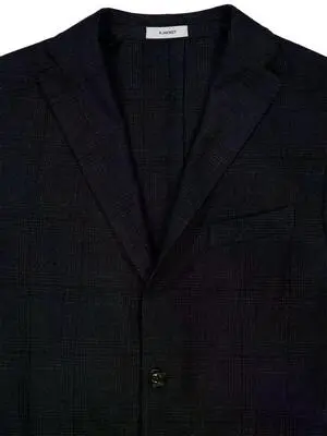 Boglioli Checked Blazer - Black