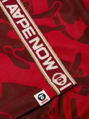 AAPE BY *A BATHING APE Ape Head Logo-patch Track Pants - Red