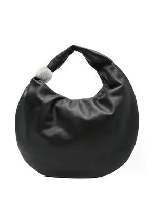 Giuseppe Di Morabito Crystal-embellished Knot Shoulder Bag - Black