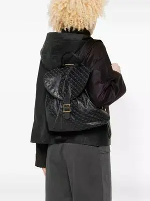 GHERARDINI Buckle-fastening Logo Backpack