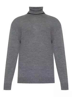 Paul & Shark Wool Turtleneck Sweater - Grey