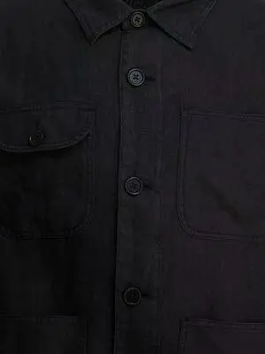 ALEX MILL Multi-pocket Linen Shirt Jacket