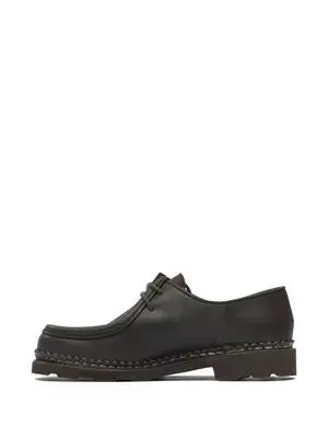 Paraboot Leather Lace-up Loafers - Brown