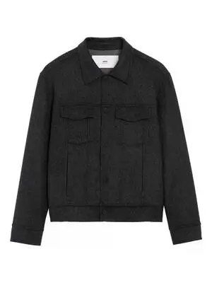 AMI Paris Wool Trucker Jacket
