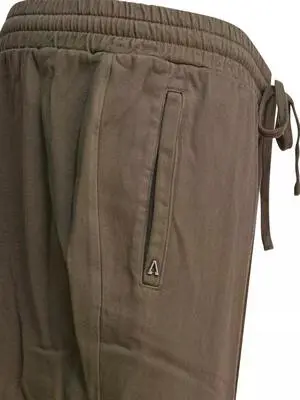 ALTUM Drawstring Side-panel Trousers - Brown