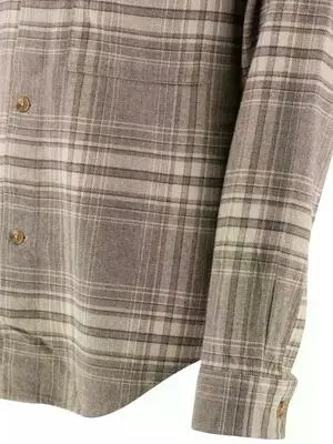 Nn07 Adwin Checked Button-fastening Shirt - Neutrals
