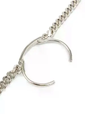 MAISON MARGIELA Tone Chain Detail Cuff Bracelet