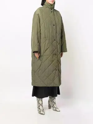 STAND STUDIO Recycled Polyester Quilted Coat