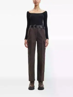 SAMSOE SAMSOE Ribbed Scoop Neck Top