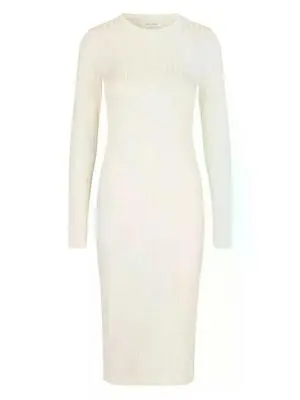 SAMSOE SAMSOE Jenari Long-sleeve Midi Dress