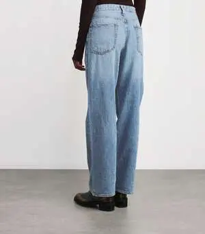Rag & Bone Logan Mid-rise Wide-leg Jeans