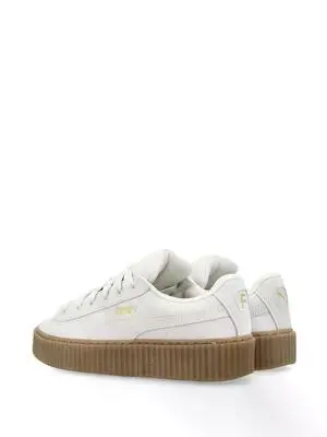 FENTY BEAUTY Creeper Phatty Leather Lace-up Sneakers - White