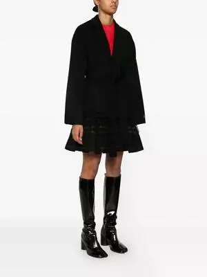 Kenzo Belted Wool-cashmere Blend Jacket