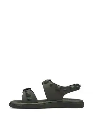 Melissa Spike Studded Sandals With Double Buckle Fastening