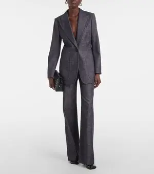 JOSEPH Cassini Wool And Cotton Blazer