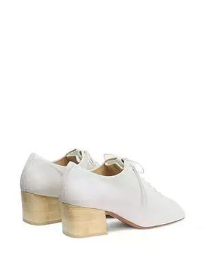 LEMAIRE 55mm Souris Elongated-toe Pumps - White