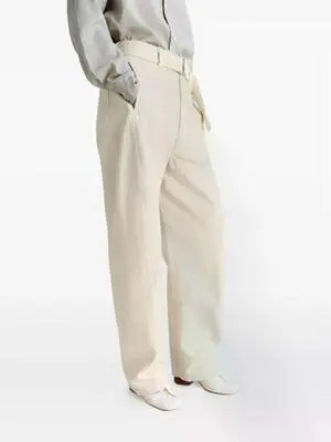 LEMAIRE 55mm Souris Elongated-toe Pumps - White