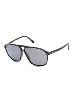 TOM FORD Pilot-frame Sunglasses - Black