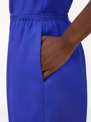 Loulou De Saison Silk Twill Shorts