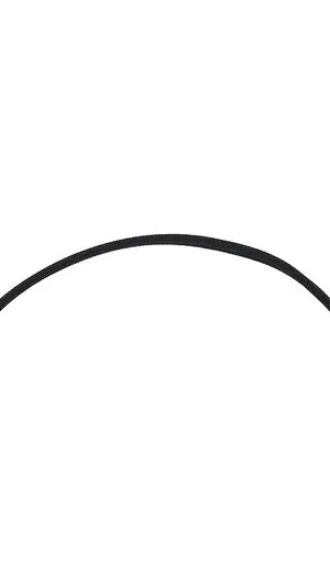 CENDRE Corded Choker Necklace With Silver-tone Pendant
