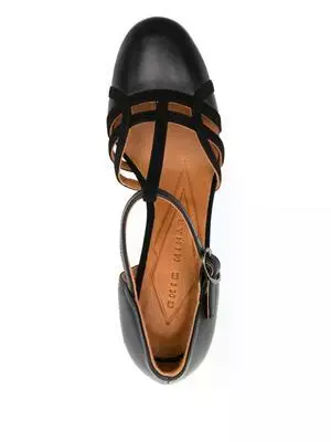 Chie Mihara 85mm T-bar Block-heel Pumps